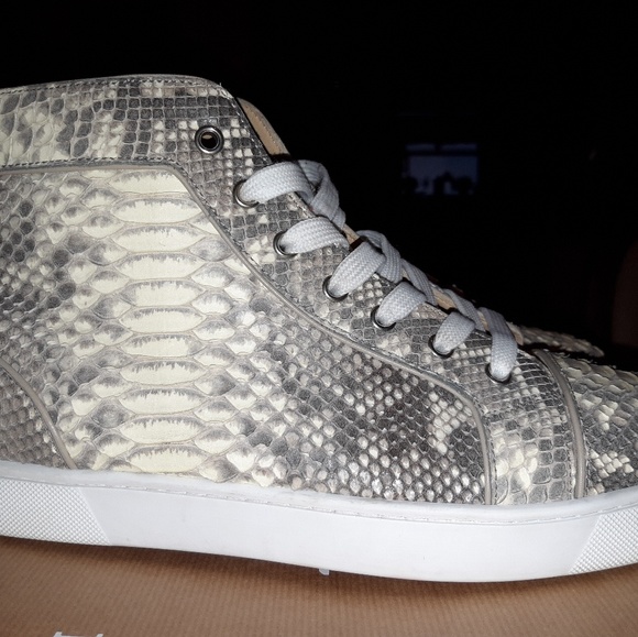 Christian Louboutin | Shoes | Christian Louboutin Python Glow In Dark ...